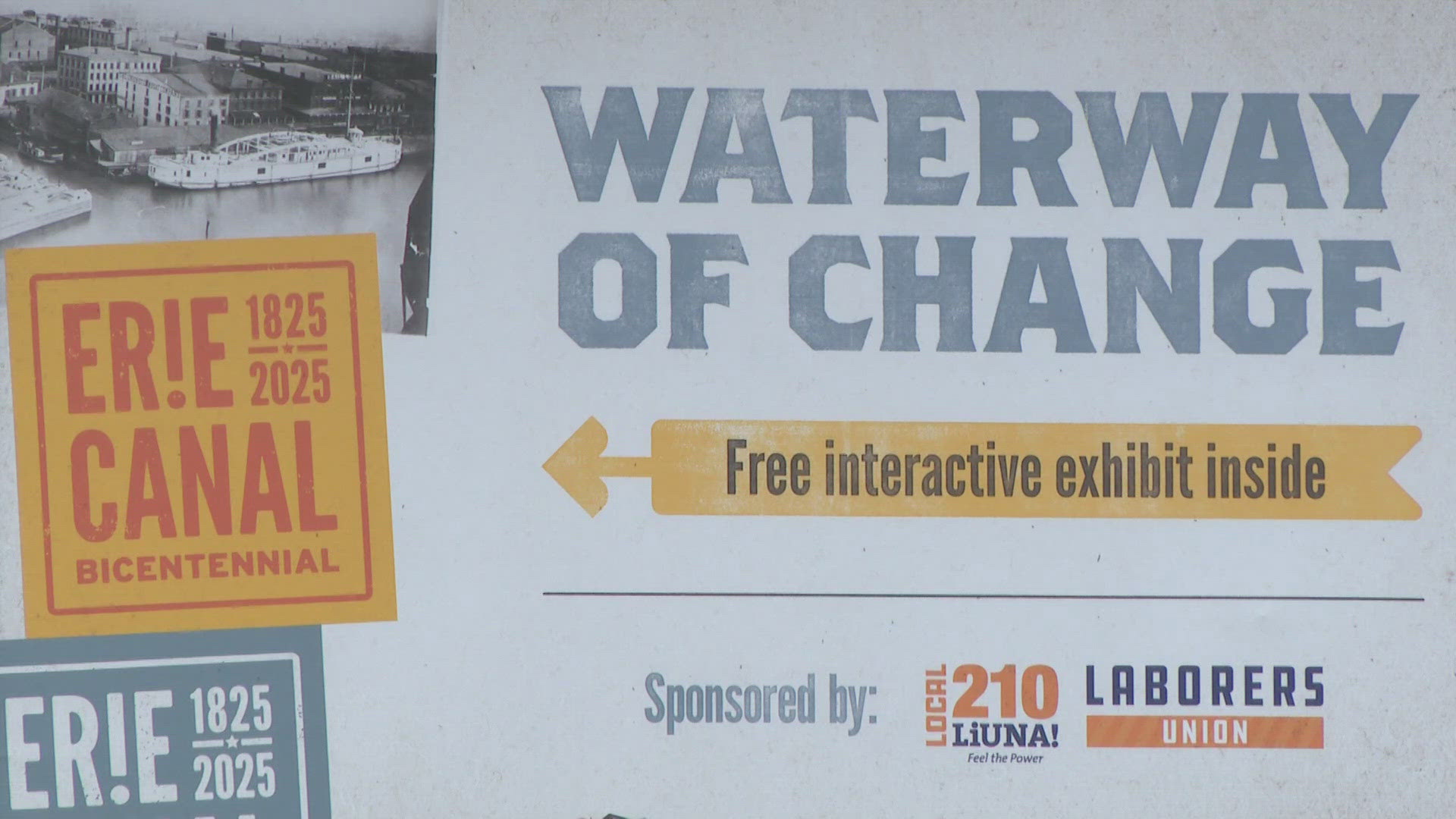 Waterway of Change exhibit opens at Canalside