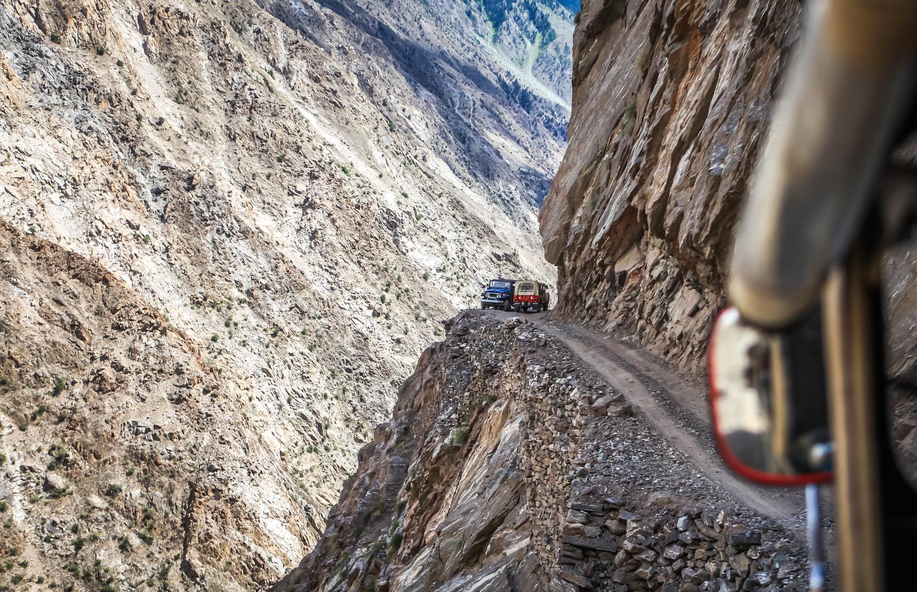 The world's DEADLIEST roads seen in jaw-dropping photos