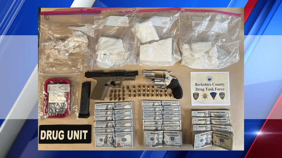 Pittsfield police seize over a kilo of cocaine, guns, and cash in drug ...