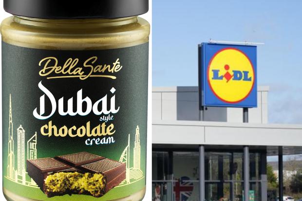Lidl launches new Dubai Chocolate spread 'to satisfy every sweet tooth'