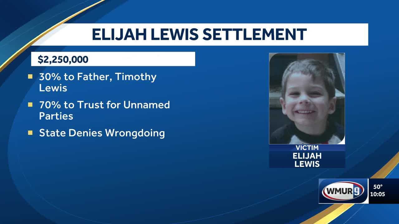 Father of Elijah Lewis settles lawsuit for over $2.25 million; state ...