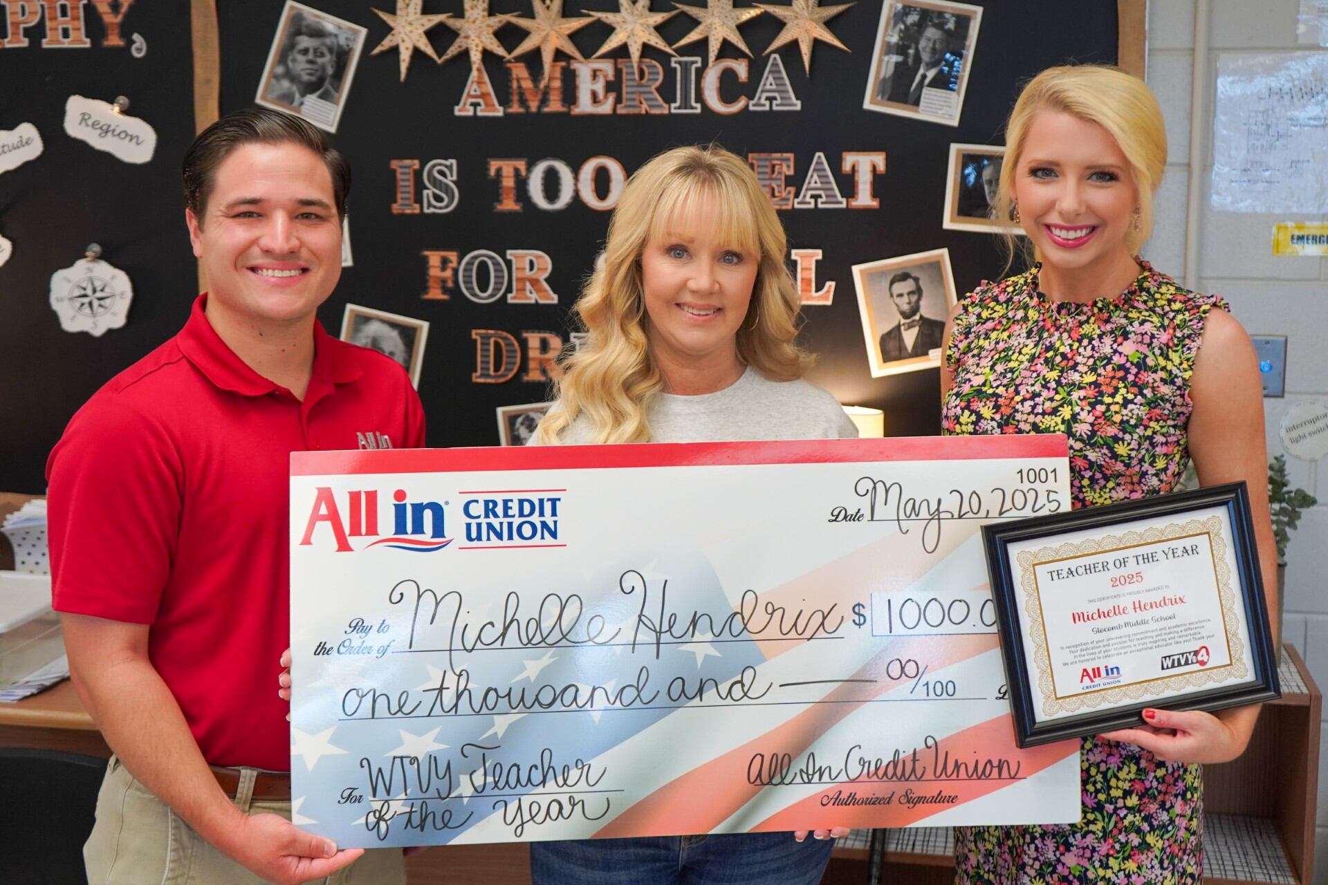 2025 Teacher of the Year: Slocomb Middle School's Michelle Hendrix