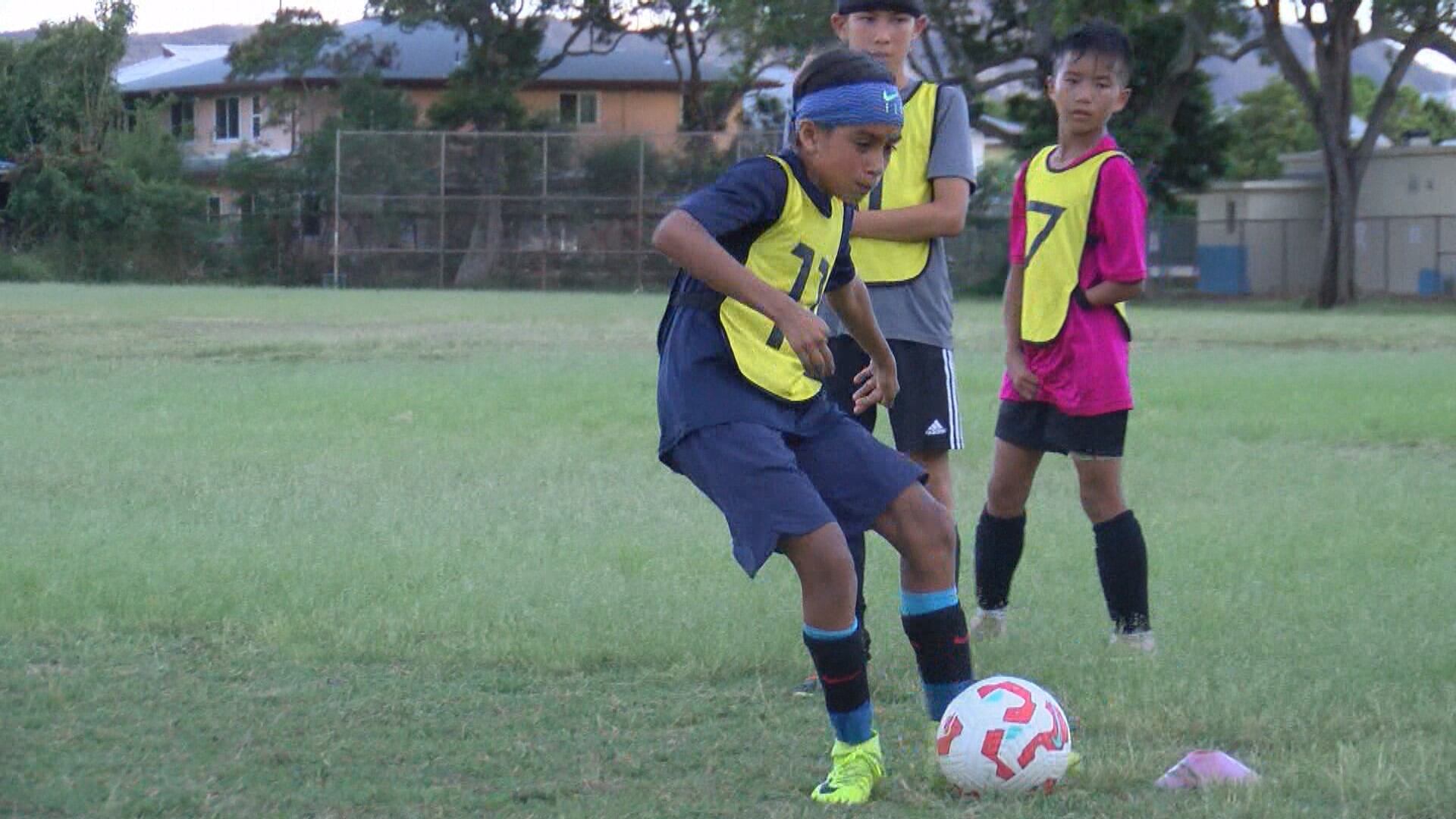 11-year-old rising soccer star gets tryout of a lifetime