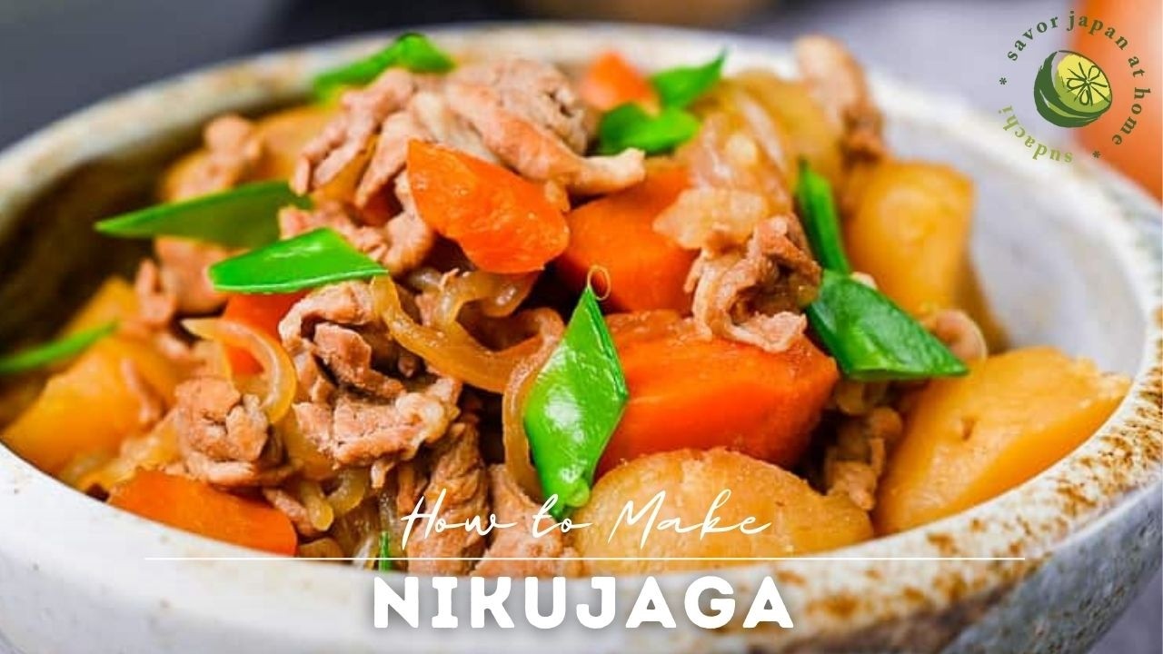 Homestyle Nikujaga Recipe – Authentic Japanese Meat & Potato Stew 🥩🥔