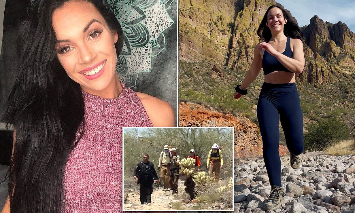 Mystery as famous hiker Hannah Moody, 31, is found dead just 600 yards off popular trail in Arizona