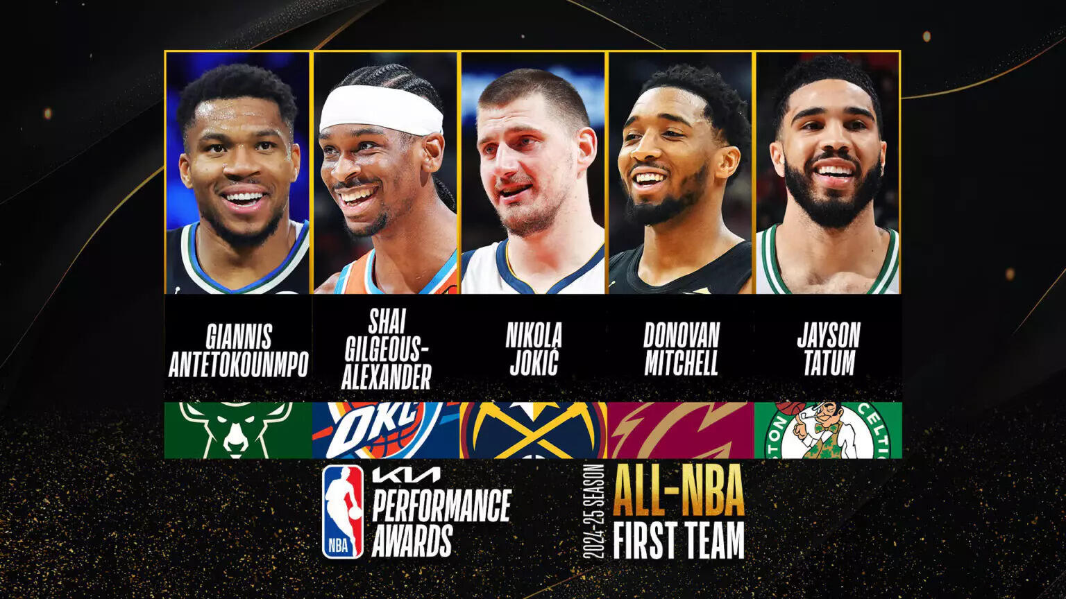 Shai takes the crown, LeBron makes history again! See who made the 2025 ...