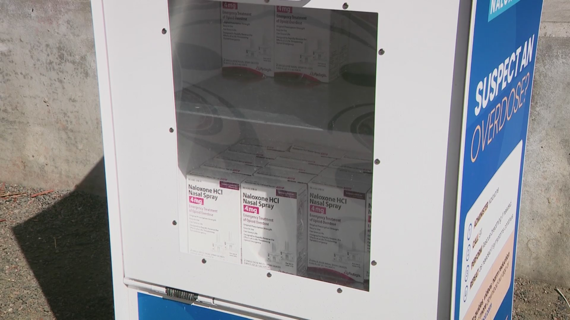 Denver to install naloxone vending machines at DPD stations