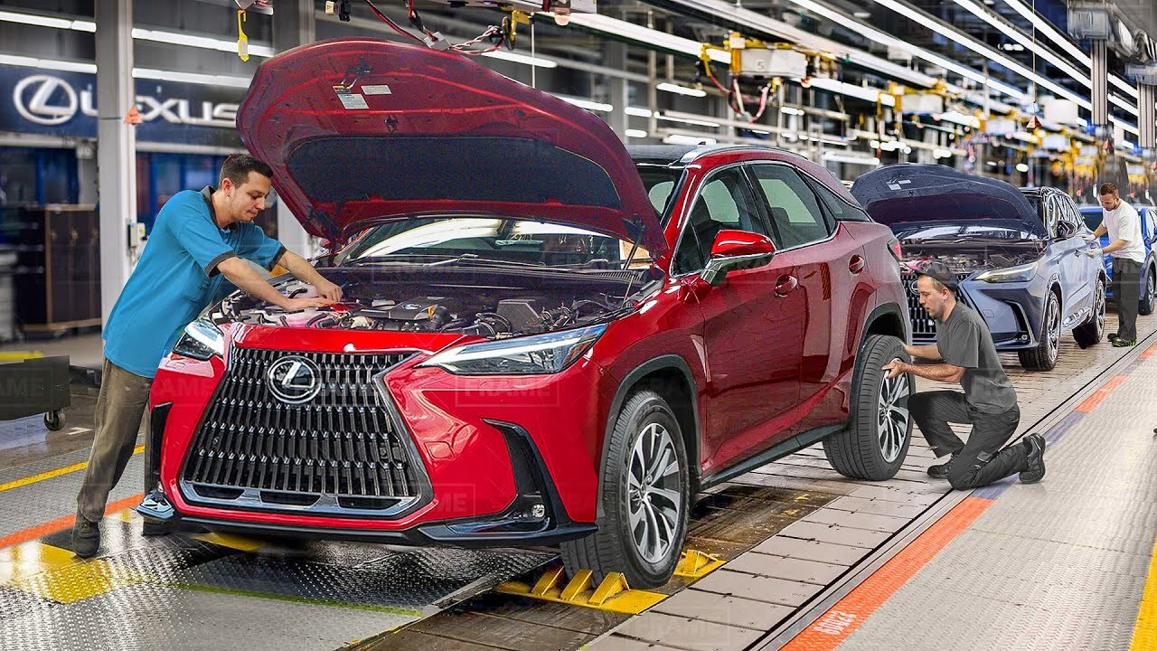 Inside Canadian Mega Factory Producing the Brand New Lexus NX ...