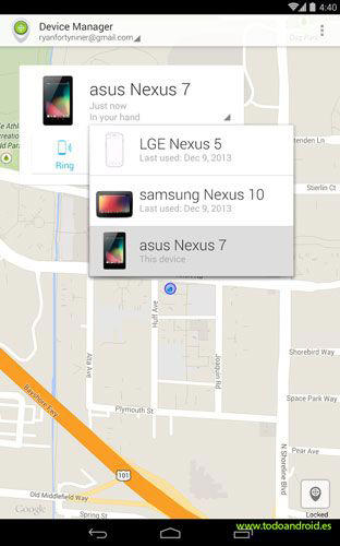 Cómo cambiar la contraseña o PIN de bloqueo en Android con Android Device Manager y todas las ...
