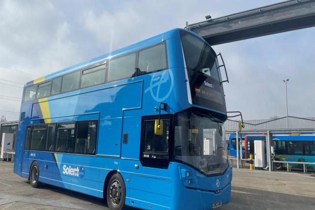 Converted electric buses launched across Hampshire