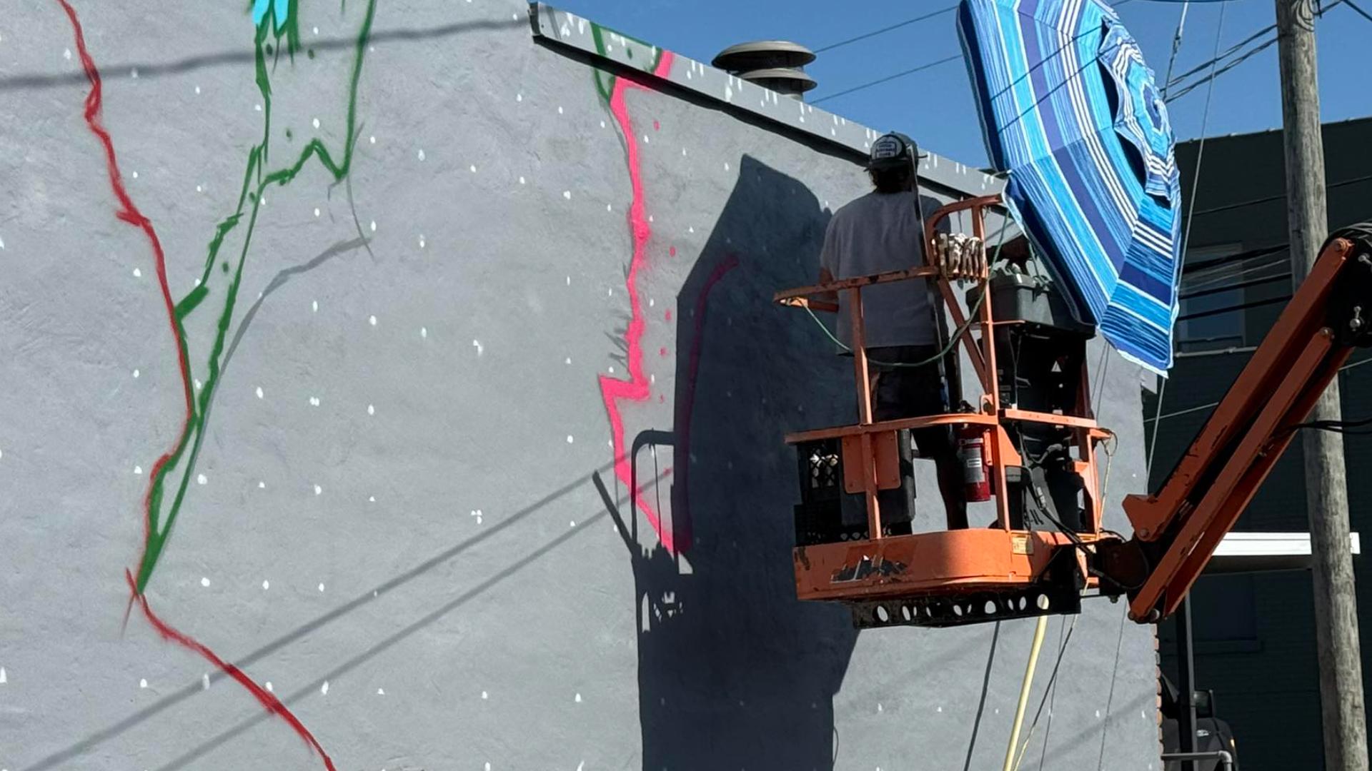 Decatur honors Johnny Sandlin with vibrant mural tribute