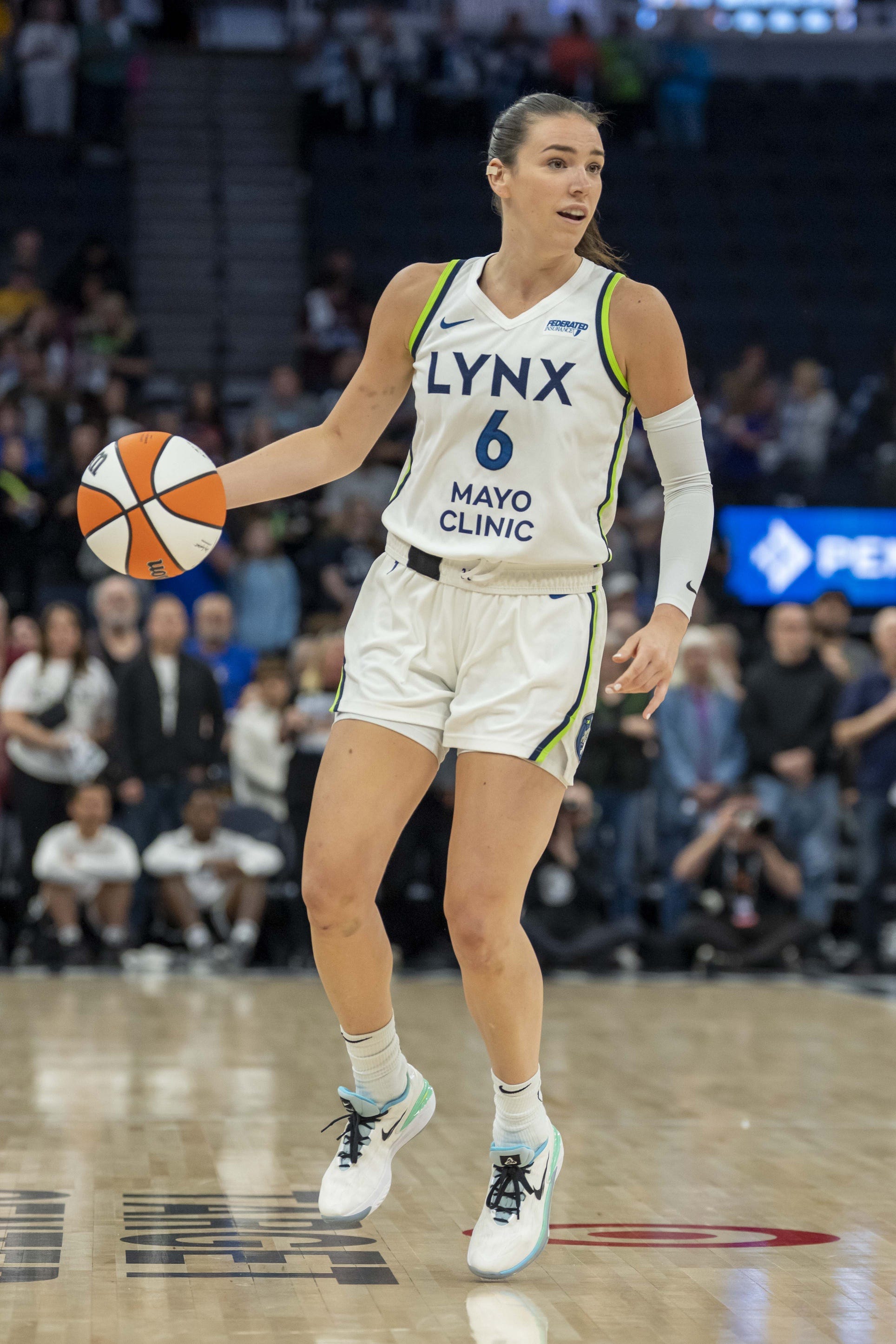 Bridget Carleton stats in Minnesota Lynx vs Golden State Valkyries WNBA ...
