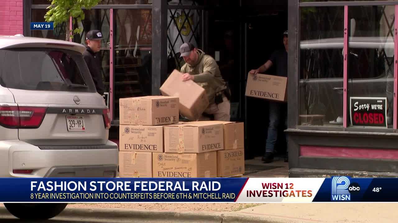 Federal agents investigating Milwaukee stores for counterfeit goods