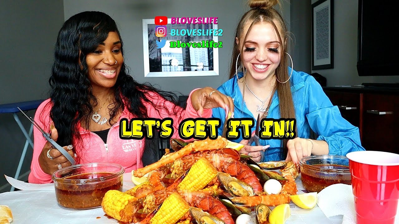 Seafood boil collab with Woah Vicky—food and fun times