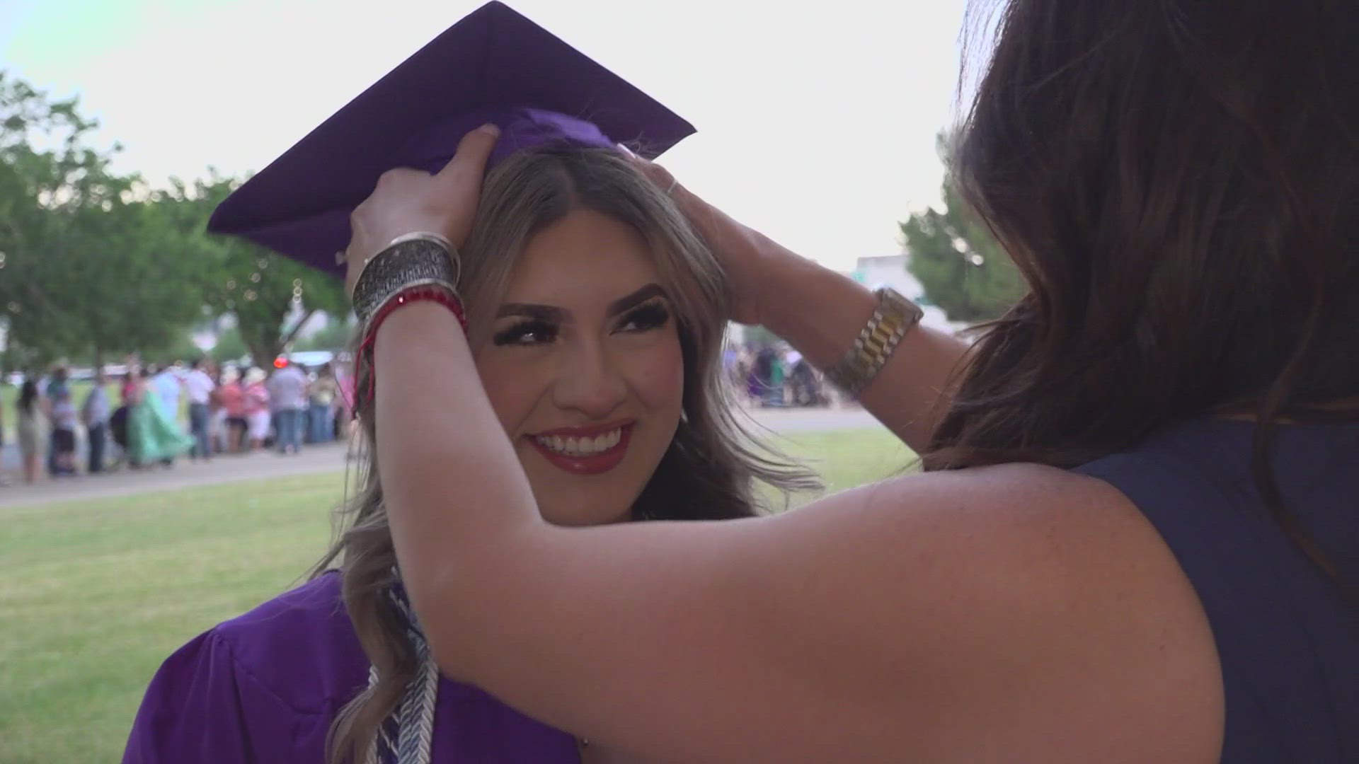 Midland High student walks at graduation after STAAR score delay