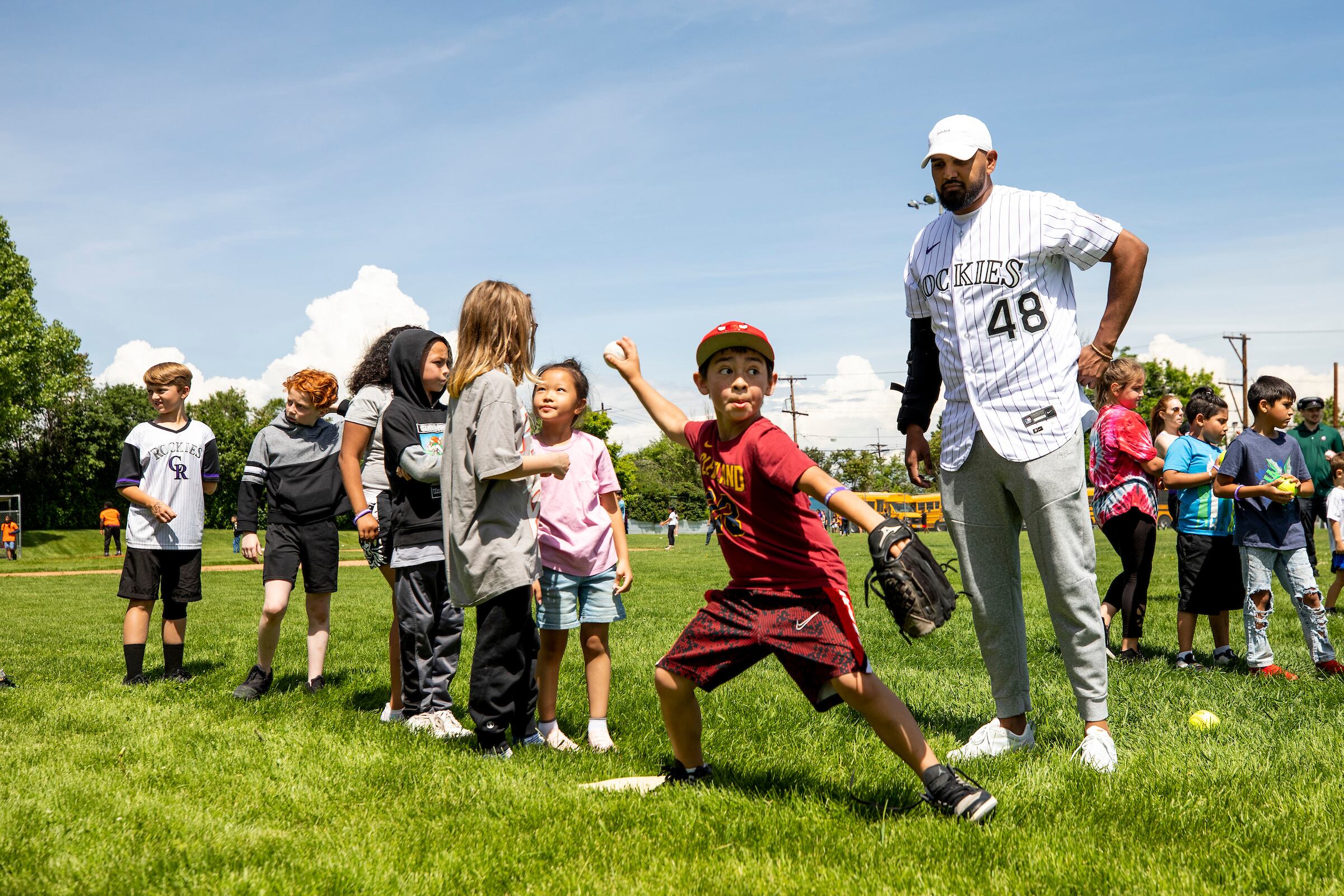 Colorado Rockies giving low-income kids chance to play baseball and ...