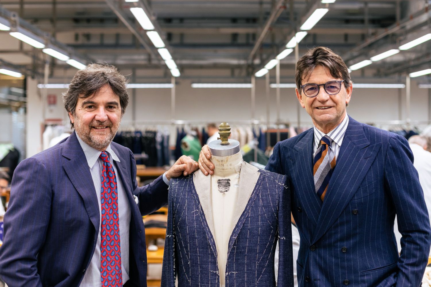 Inside the Cesare Attolini Factory in Naples, Italy