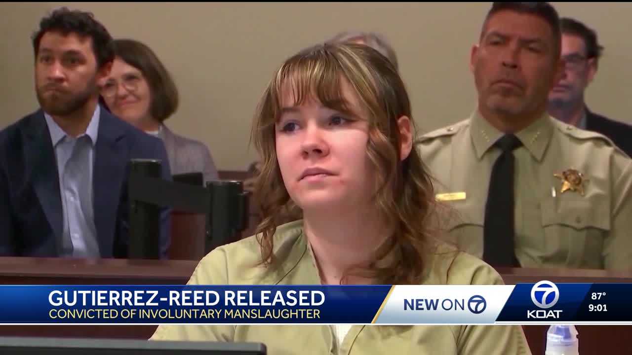 Hannah Gutierrez-Reed released from prison