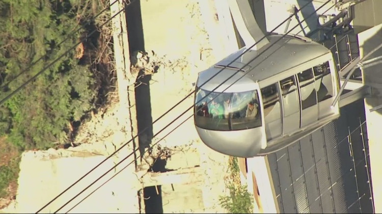Portland Aerial Tram is closed over Memorial Day holiday weekend