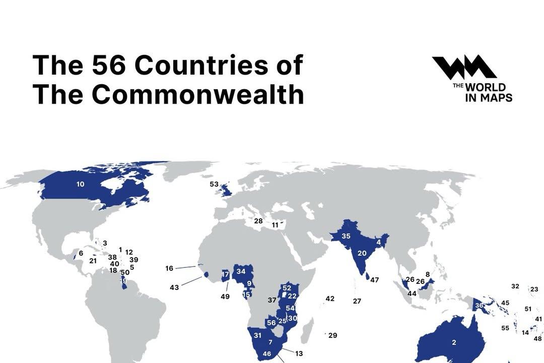 The Commonwealth at a glance: A global alliance of 56 nations and 2.5 ...