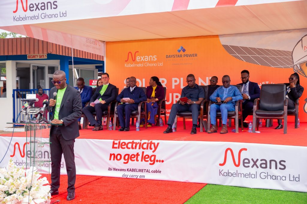 Nexans Kabelmetal Ghana inaugurates 532k grid-tied solar power system ...