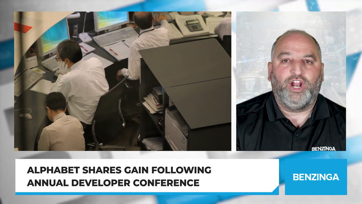 Alphabet Shares Gain Following Annual Developer Conference