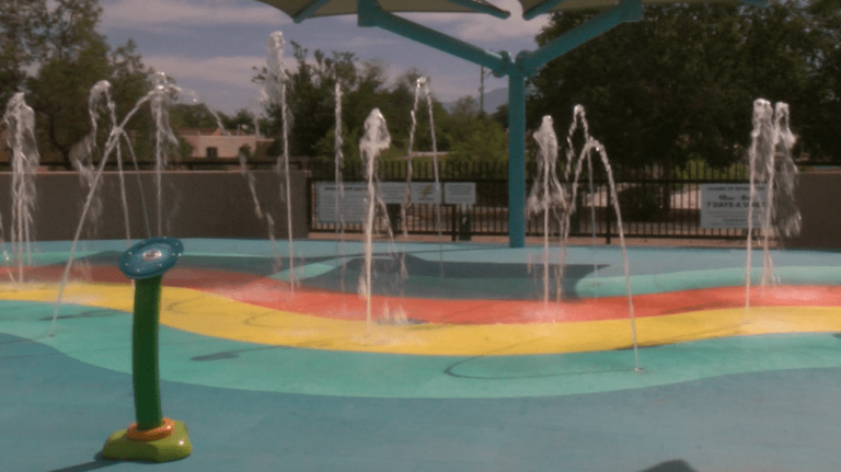 City of Albuquerque runs sprinklers, splash pads as part of ‘Operation ...
