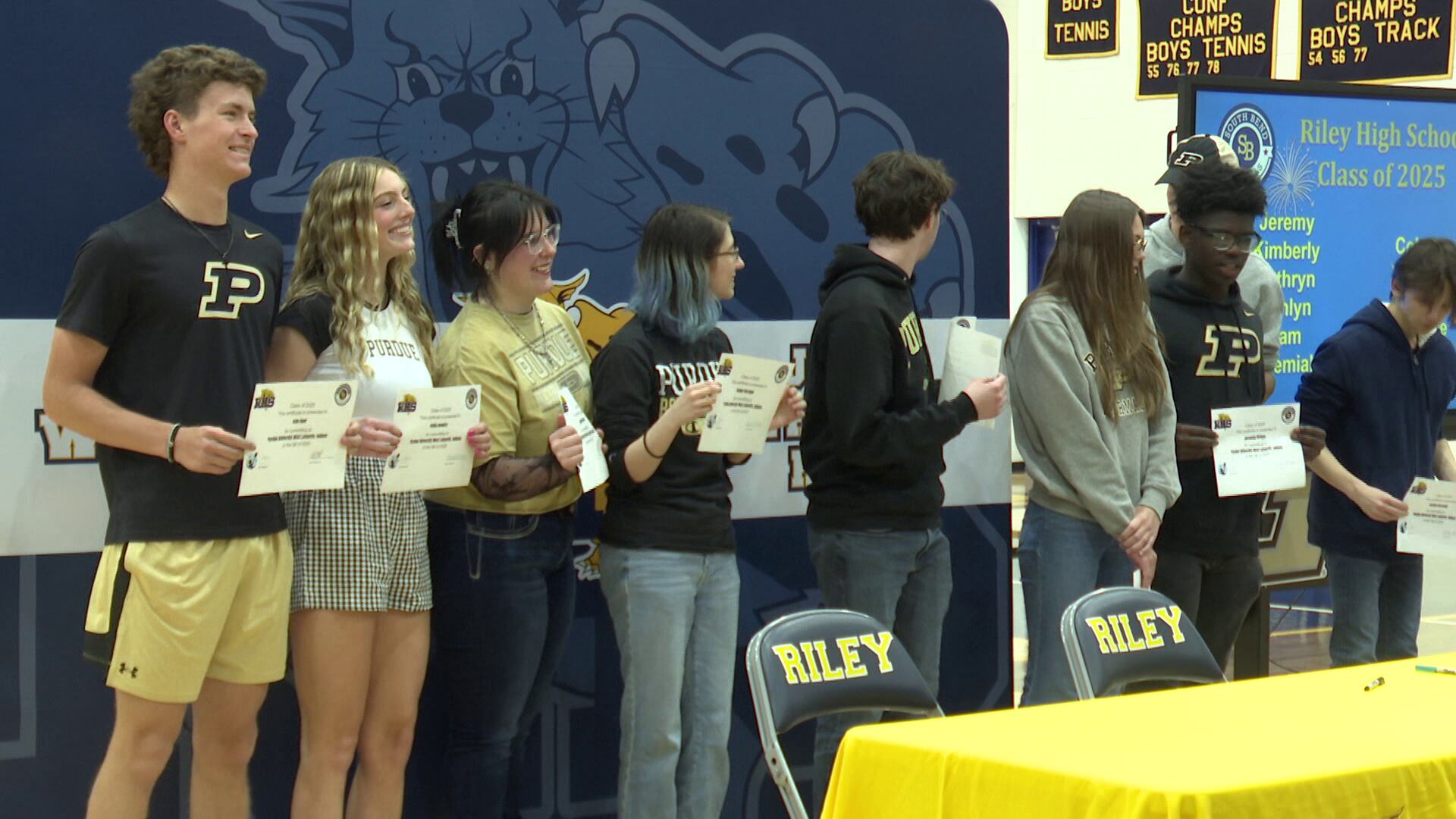 Riley High School hosts Signing Day for seniors
