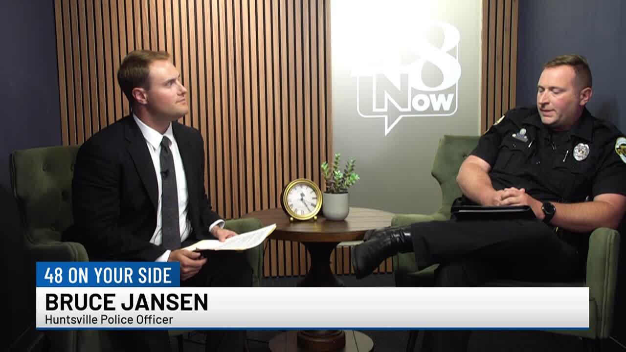 Catching up with Huntsville police officer Bruce Jansen on 48 Now