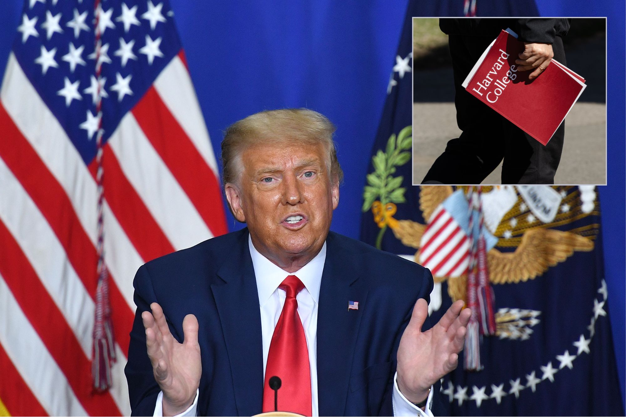 Trump Claims International Harvard Students 'Can't Add 2 and 2': 'How ...