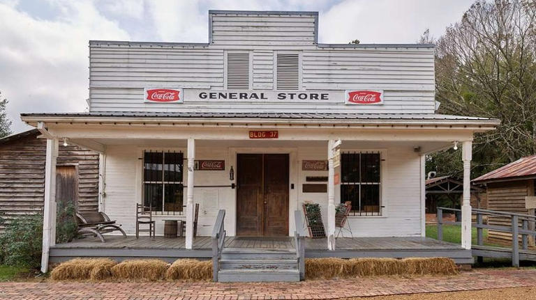 Mississippi's Vintage, Life-Sized Replica Of A 1920s Small Town Is A ...