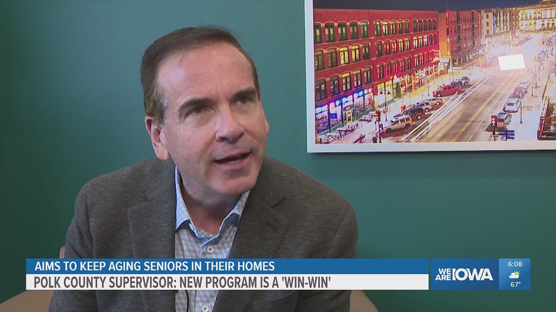 Polk County Supervisor Matt McCoy talks new 'Aging In Place' program