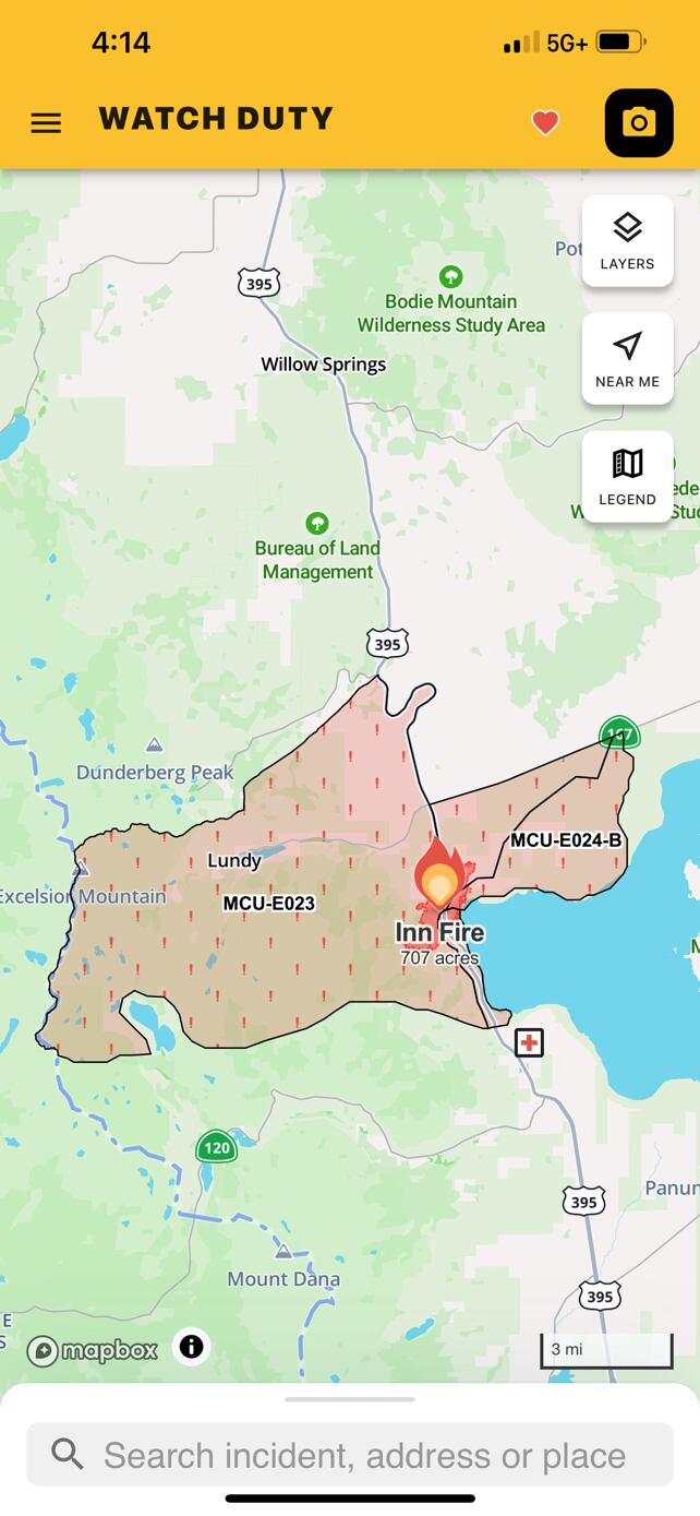 Update: Inn Fire skyrockets to 707 acres