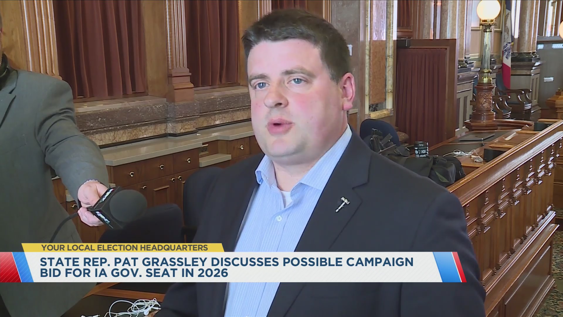 State Rep. Pat Grassley Discusses Possible Campaign Bid For Iowa ...