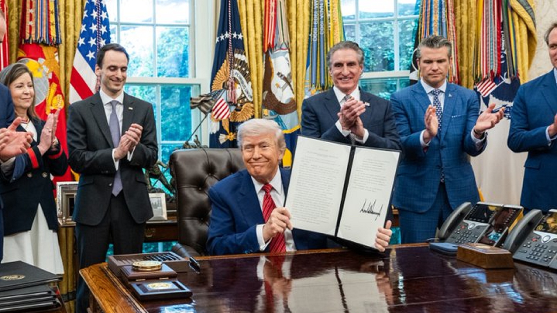 Trump signs nuclear power orders to challenge China, fuel AI data centers