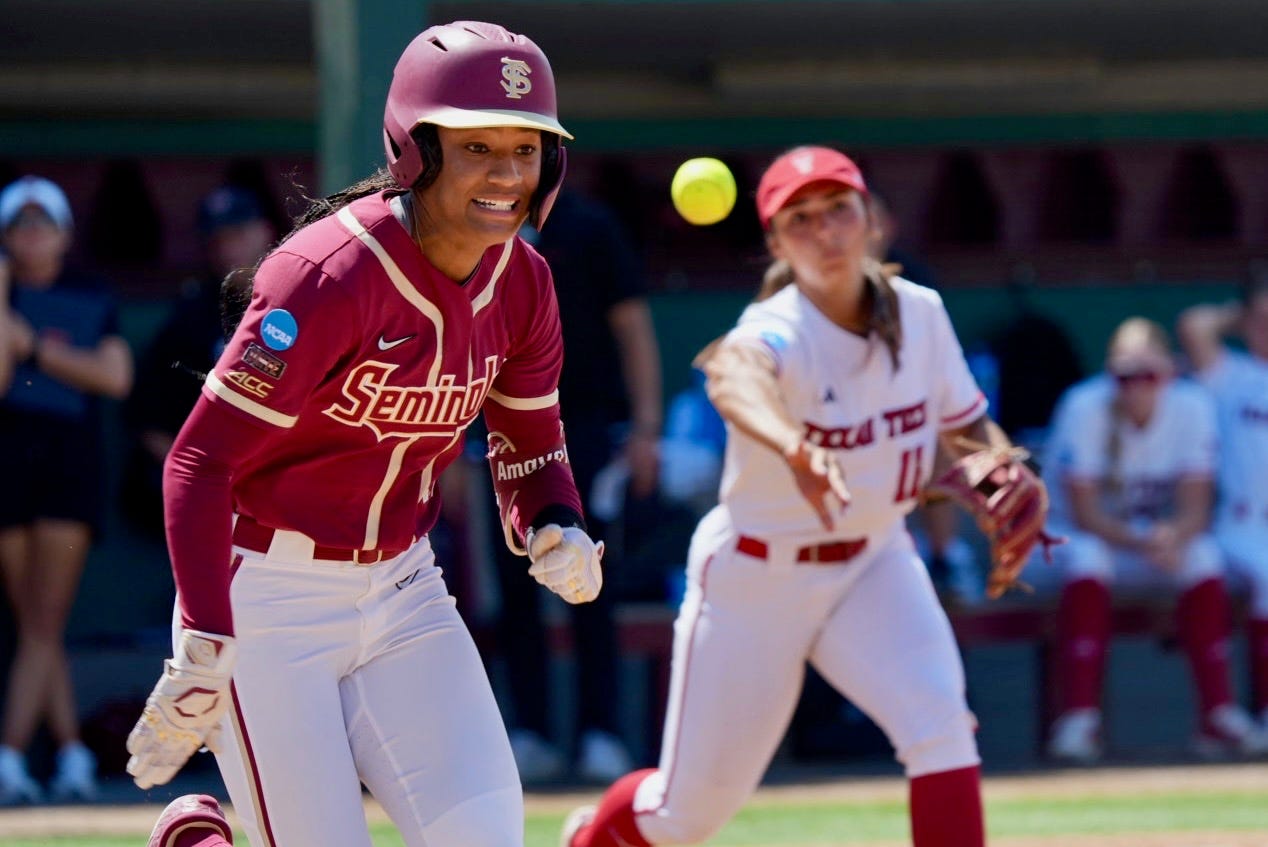 FSU softball vs. Texas Tech highlights: Seminoles stunned by Red ...