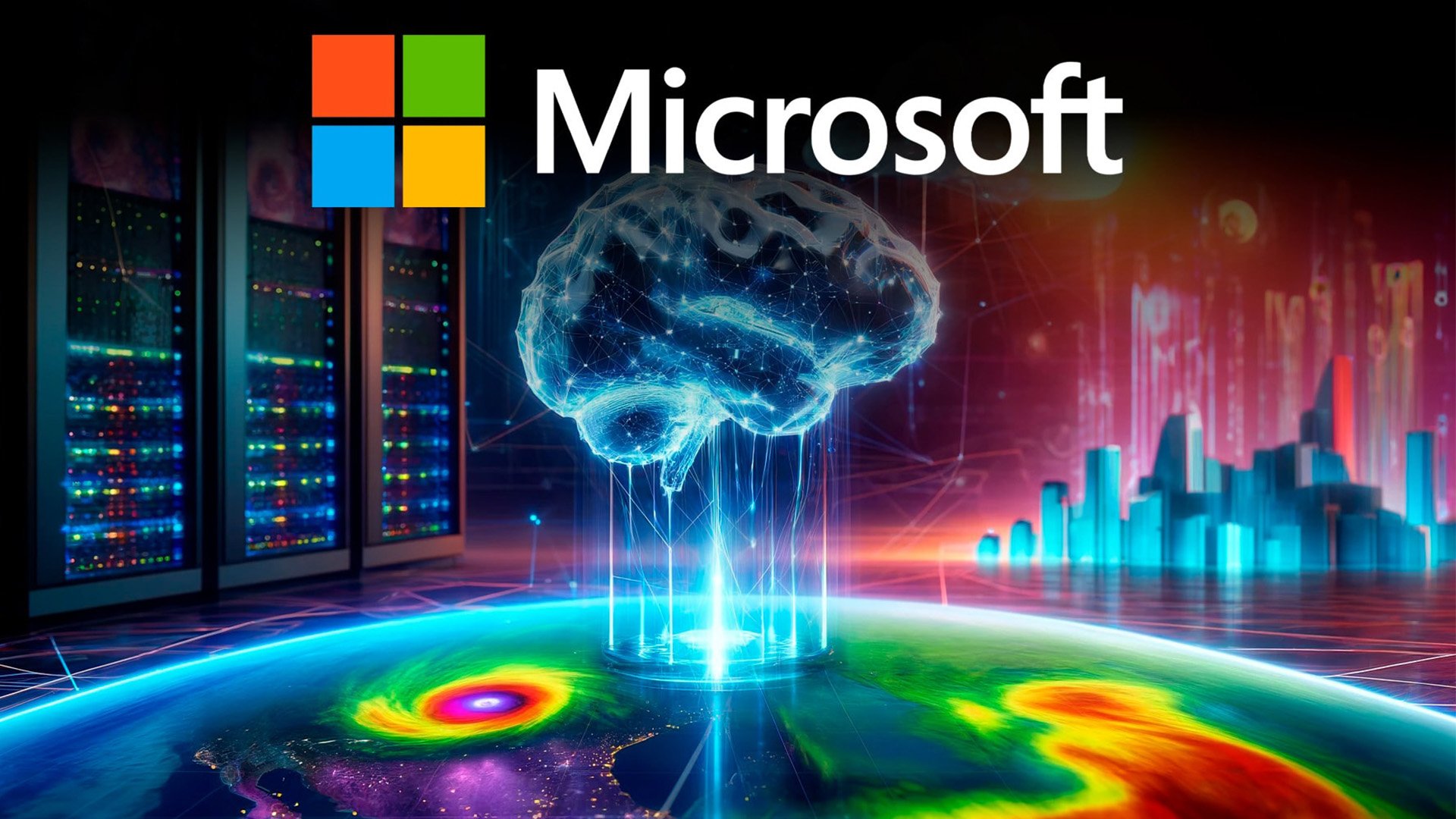 แม่นกว่านักพยากรณ์ ! Microsoft โชว์ของ เปิดตัว ‘Aurora’ AI พยากรณ์อากาศ ...
