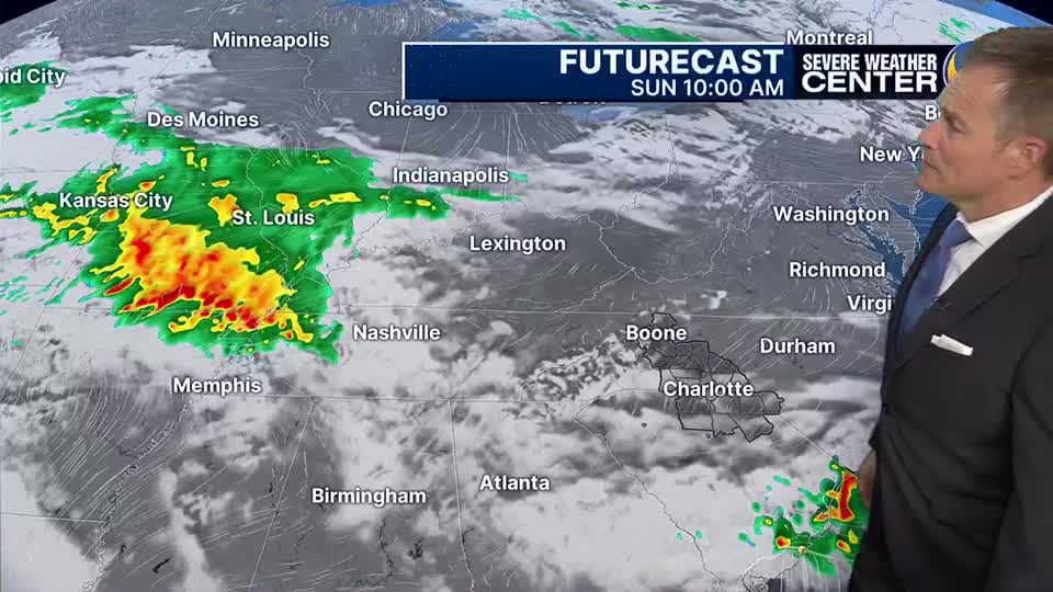 Friday evening's forecast with Chief Meteorologist John Ahrens