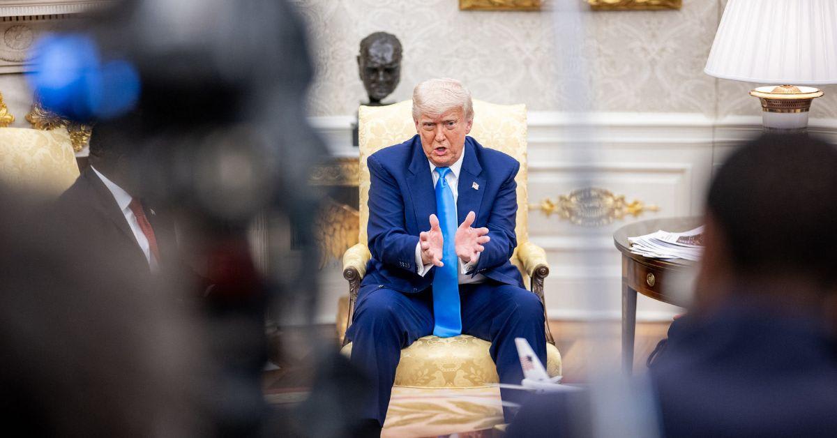 Donald Trump Exposed For Using Presidential Seal at Private Crypto Event