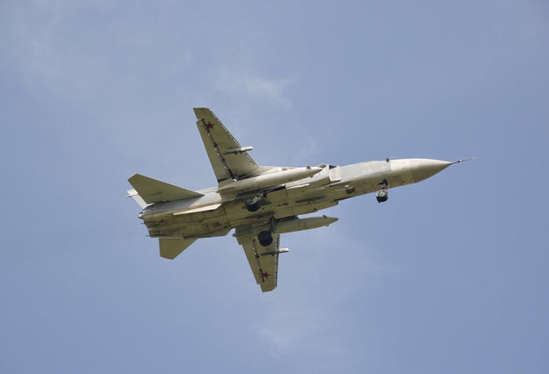 Russian bomber caught performing 'dangerous maneuvers' near Nato territory