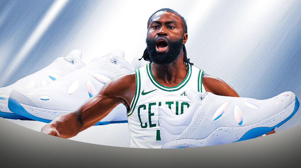 Celtics’ Jaylen Brown unveils ‘White Noise’ 741 Rover sneakers