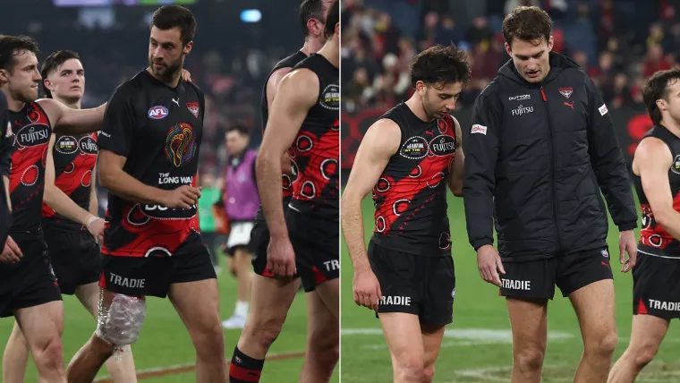 Essendon injury crisis: More key position players go down leaving squad ...