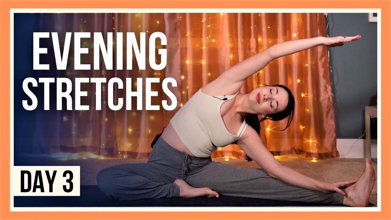 15-Min Evening Yoga Class – Day #3 | Yoga Stretches Before Bed 🌙🧘‍♀️