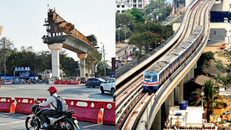 Kolkata's first Metro ring ready except for 366m stretch at Chingrighata