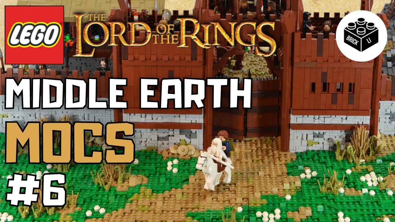 LEGO LOTR: Middle Earth MOCS || Edoras, Helm's Deep and much more!