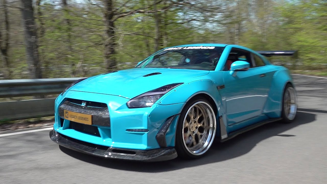 50+ Nissan GT-R R35 ($210K) Accelerations! TopSecret, LibertyWalk ...