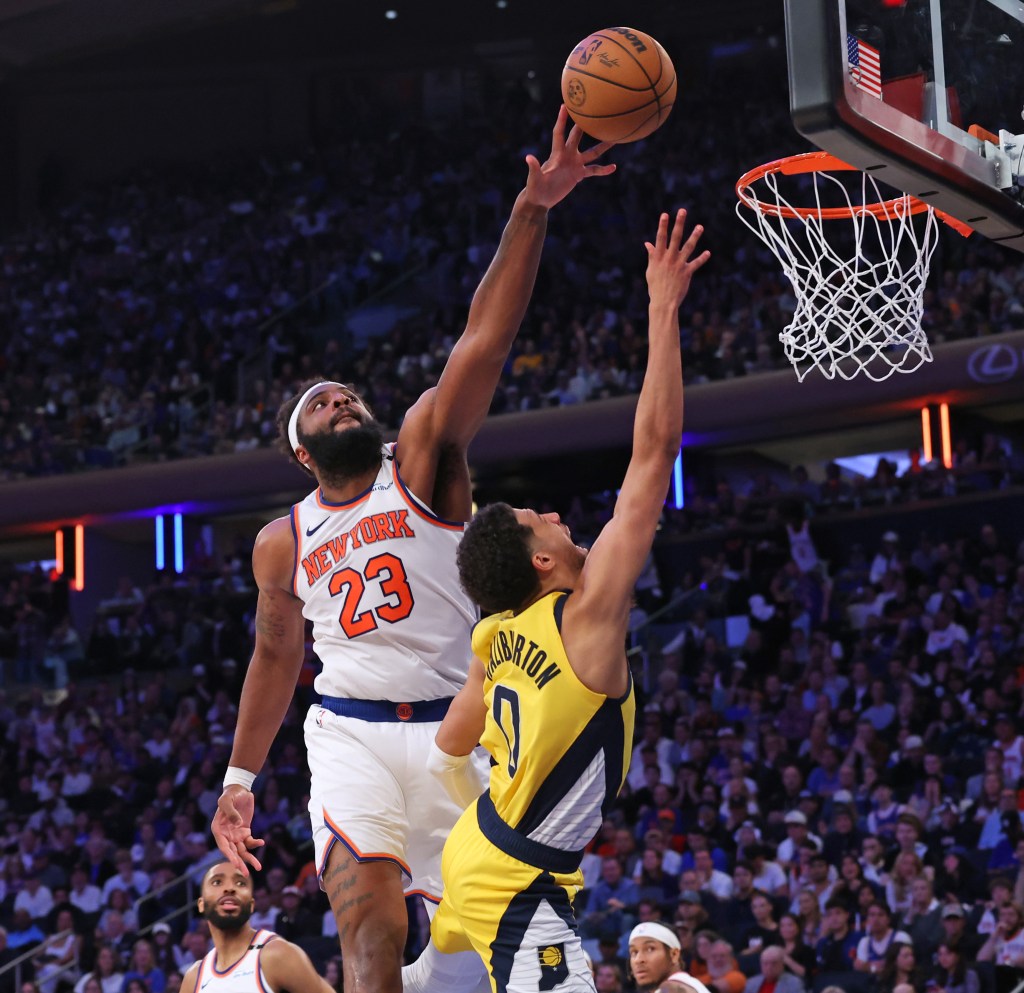 Mitchell Robinson should get more playing time in Game 3 : Josh Hart
