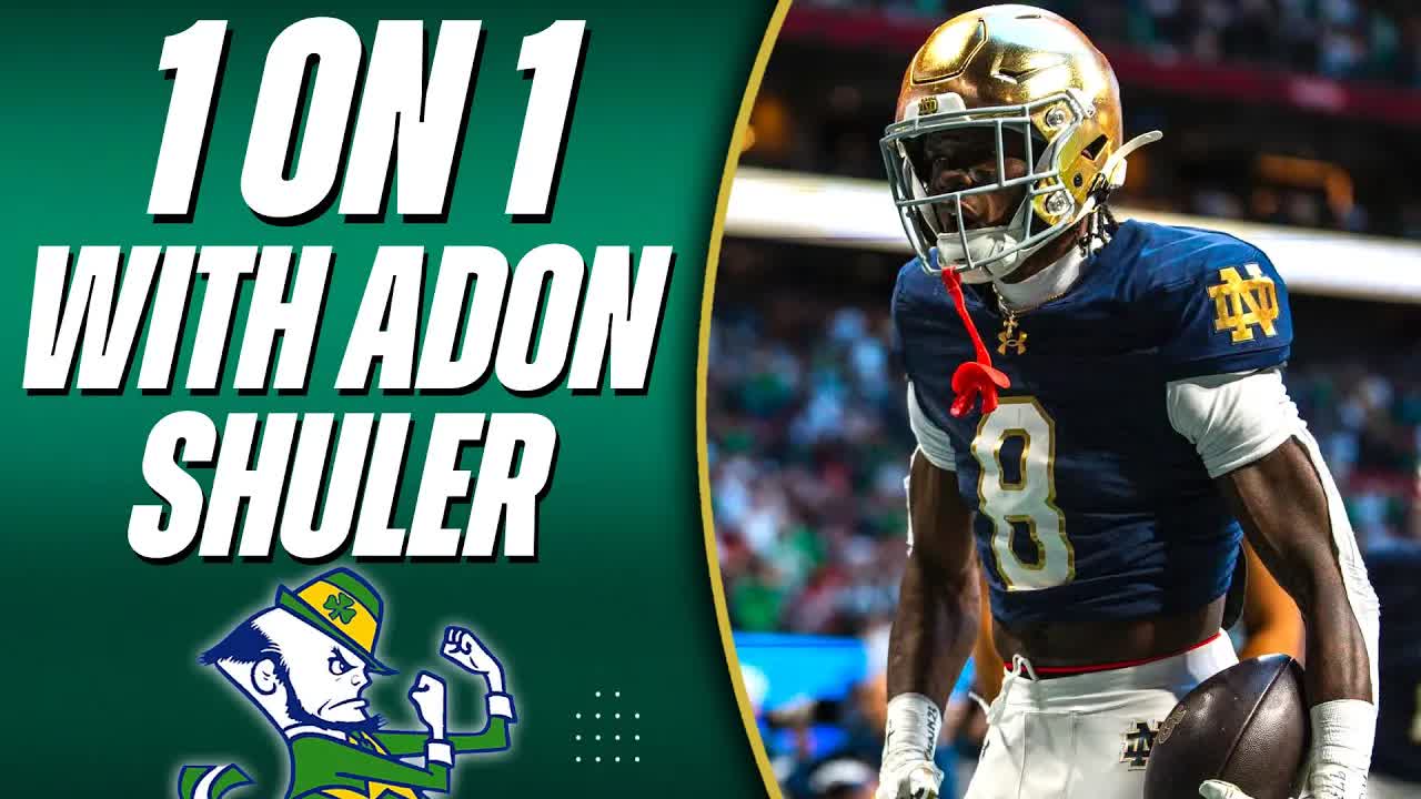 Notre Dame S Adon Shuler Talks National Title Run, Becoming A Leader ...