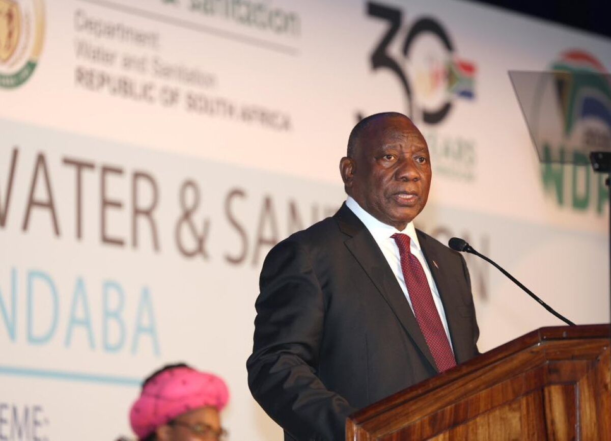 Ramaphosa targeted in voice message threat, suspect arrested