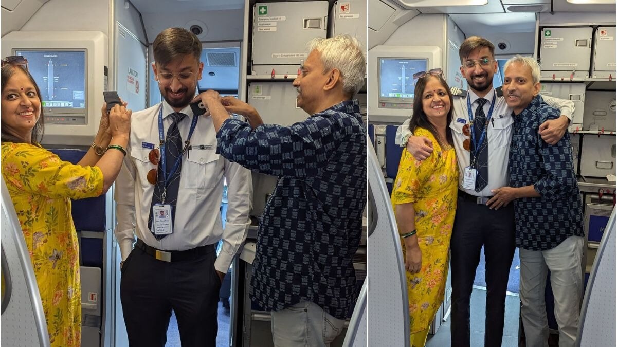 Bengaluru man's post for son as he operates first flight as IndiGo ...